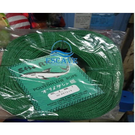 Nylon rope#2 lubid (1 Roll 200 meters) Coil/Roll | Shopee Philippines