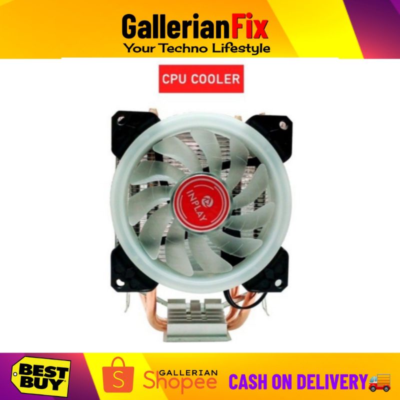 Inplay CPU Cooling fan RGB lightning cooler Hsf LF02 | Shopee Philippines