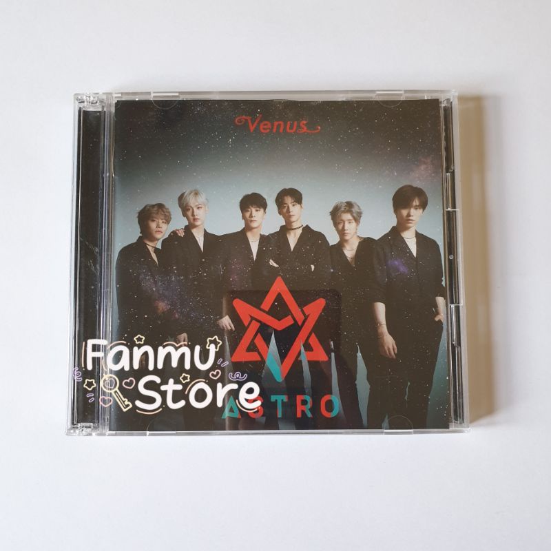 Astro VENUS ALBUM Limited A ver. (CD+DVD) | Shopee Philippines