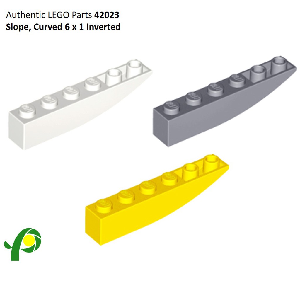 LEGO Parts 42023 Slope Curved 6x1 Inverted | Shopee Philippines