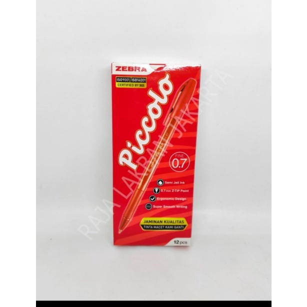 Zebra Semi Gel Picccolo 0.7mm Blue Pen (1pcs) | Shopee Philippines