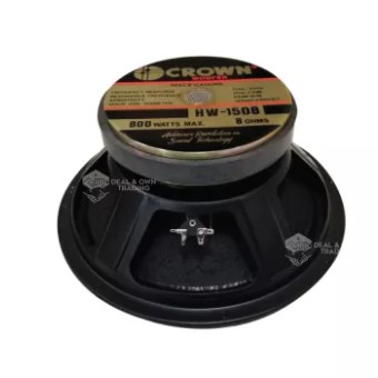 Crown HW-1508 15 inch 800 watts Woofer Speaker | Shopee Philippines
