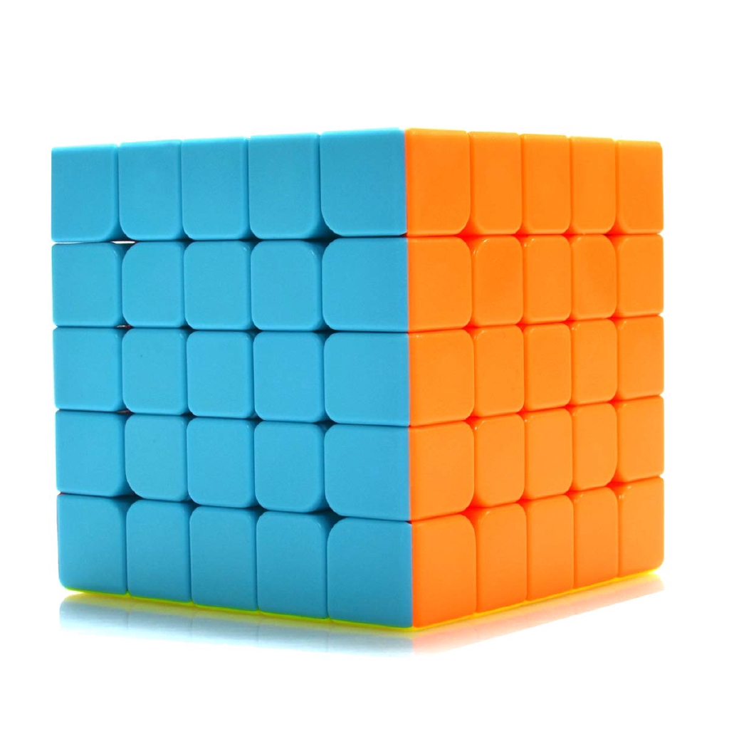 Speed Cube Stickerless 5x5 Cube 5x5x5 Smooth Magic 3D Puzzle Twist ...