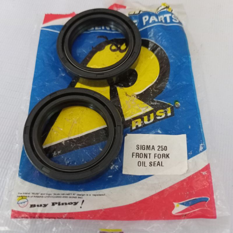 Fork Oil seal set Sigma 250 size:35.47-10 (Rusi) | Shopee Philippines