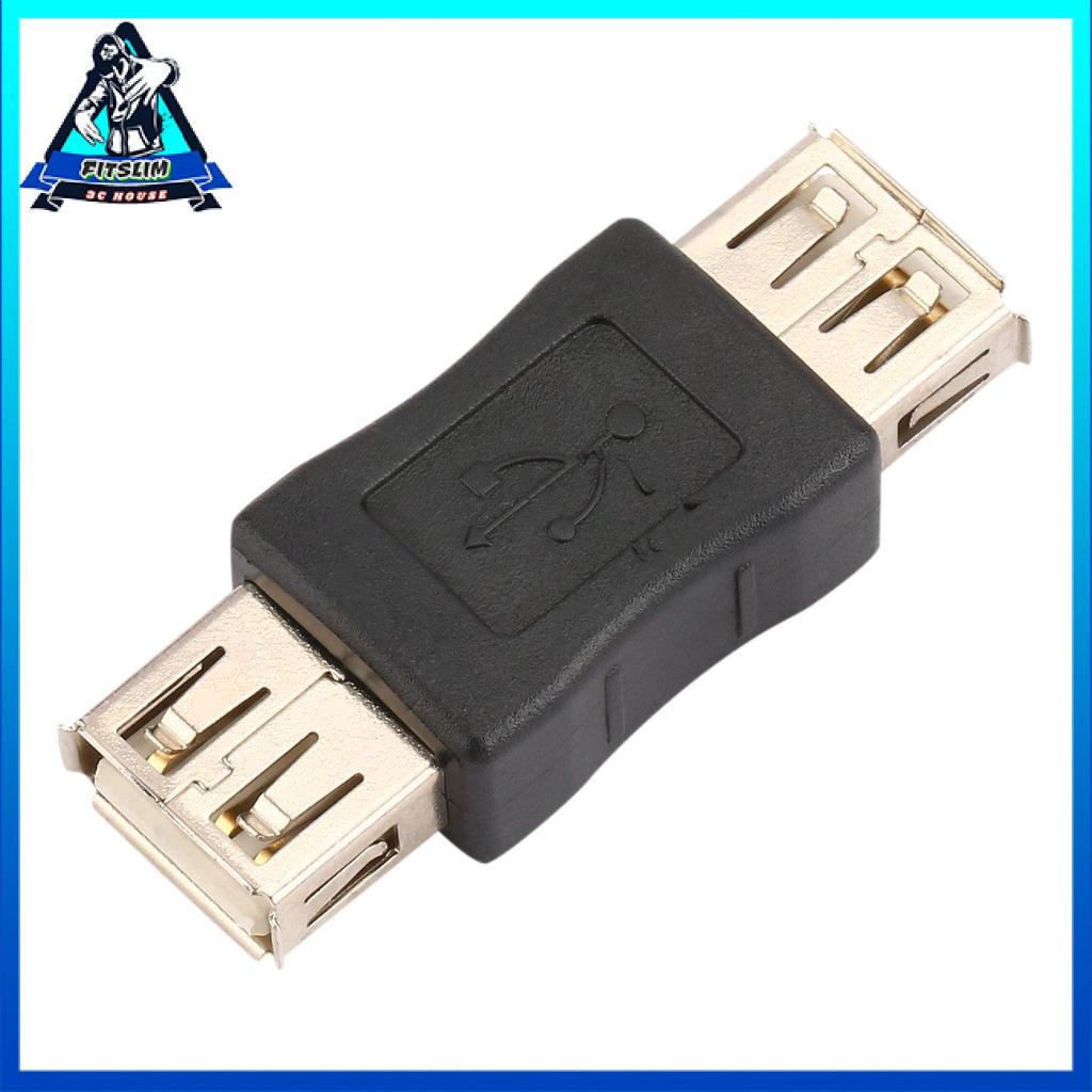 USB 2.0 Type A Female to Coupler Adapter Connector F/F Converter ...
