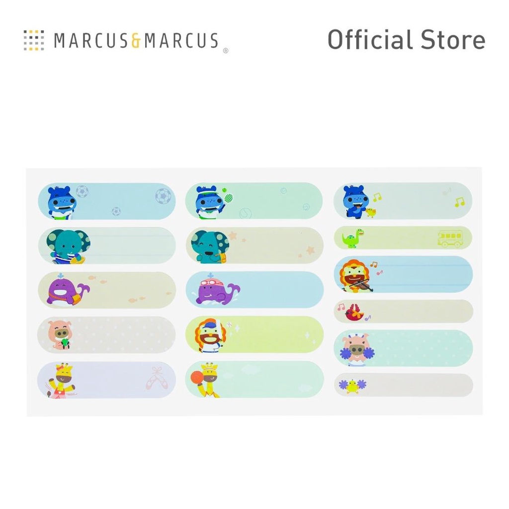 Marcus & Marcus Iron On Name Labels | Shopee Philippines