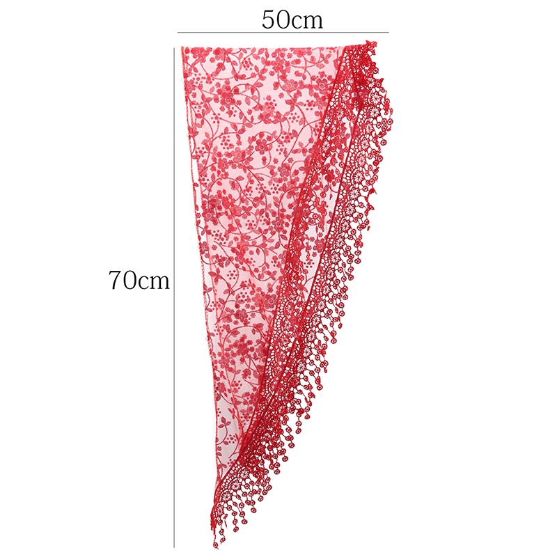 Triangle Lace Scarf Catholic Latin Mass Headcover Shawl Veil Mantilla ...