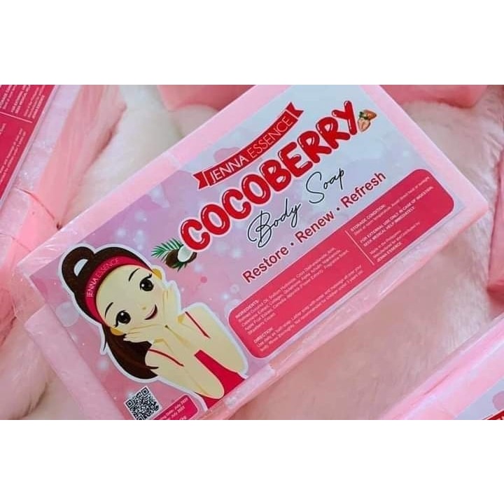COCOBERRY SOAP by Jenna Essence 100% Authentic | Shopee Philippines