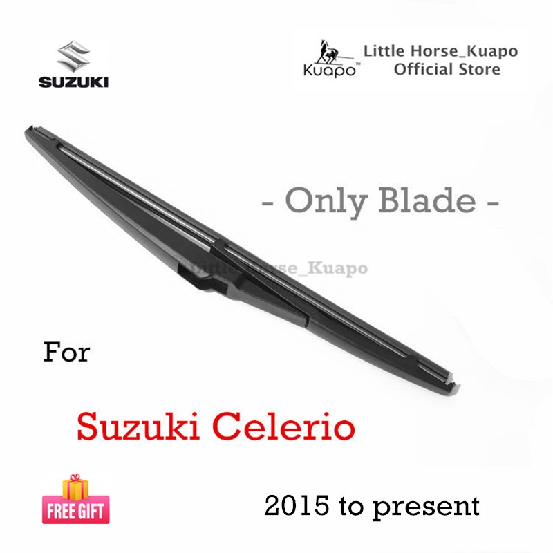 Suzuki Celerio Wiper Blade Set (Front/Rear) for 2015 to 2022 model CELE ...