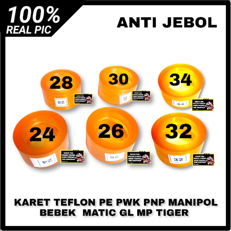 TEFLON RUBBER INTAKE MANIPOL MANIFOLD PE 24 26 28 30 32 34 PNP MANIPOL ...