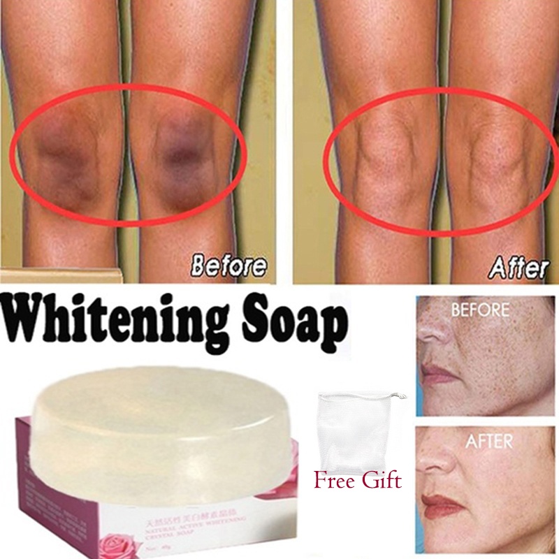 Whitening Soap Natural Active Enzyme Crystal Soap Intimate Bleaching ...
