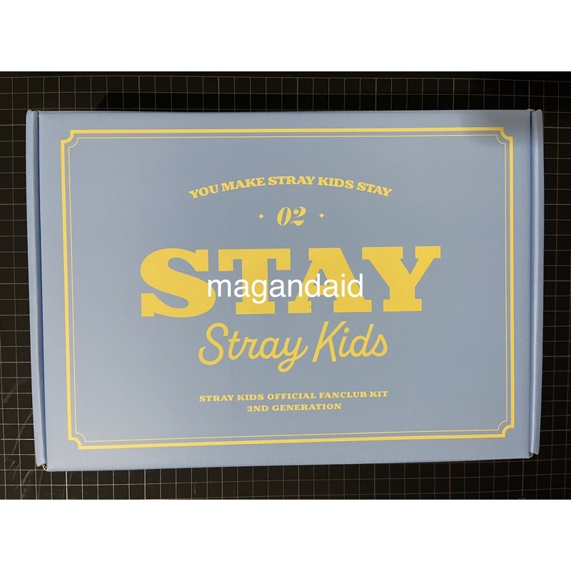 Stray Kids Official Fanclub Kit 2nd Generation Stay 2nd Gen Fankit ...