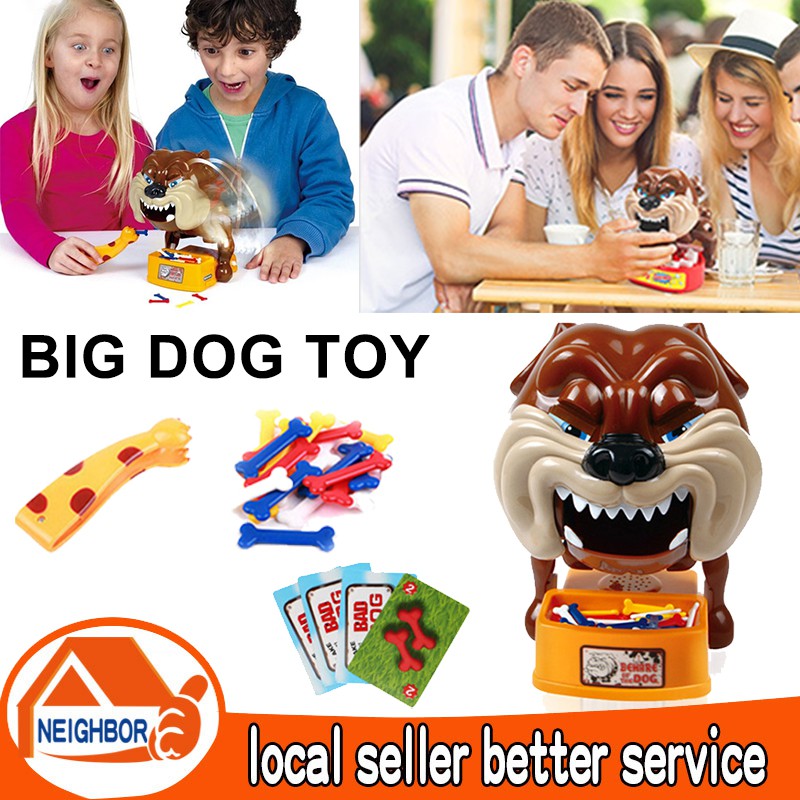 【In Stock】Pet Dog toy Simulation Vicious Dog Large Board Game Tricky ...