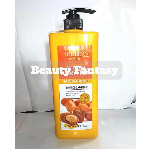VERDON ARGAN OIL COLLAGEN KERATIN SHAMPOO CONDITIONER 1000ML | Shopee ...