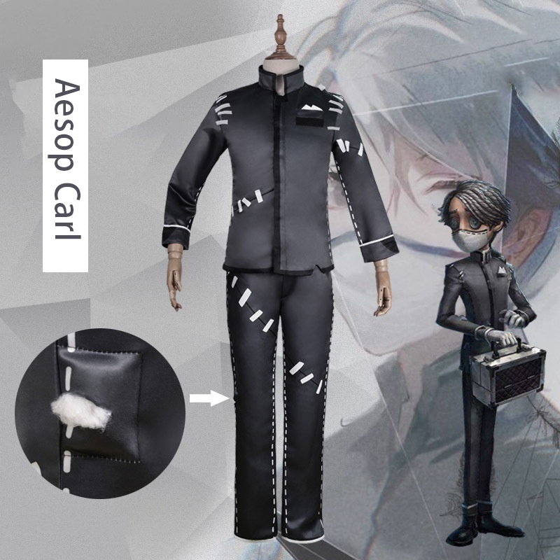Game Identity V Aesop Carl Cosplay Embalmer Costume Cos Uniforms Fancy ...