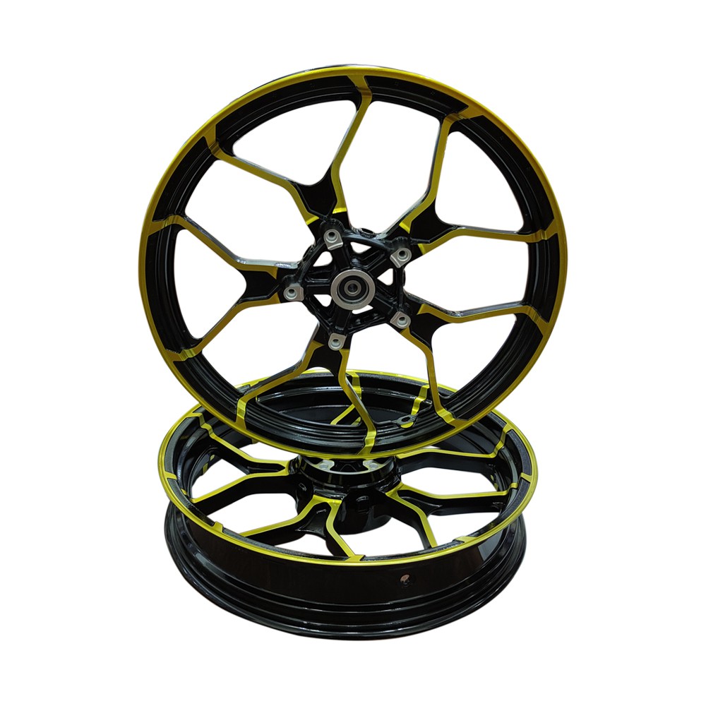 Rizoma Yamaha Sniper 150 & Sniper 155 Spider Design Mag Wheels Set 17 ...