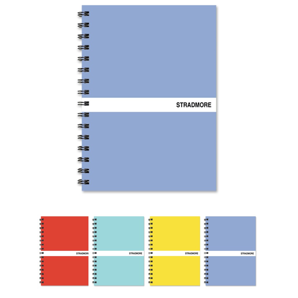 Stradmore Basic Spiral Notebook S18 (Assorted Only) | Shopee Philippines