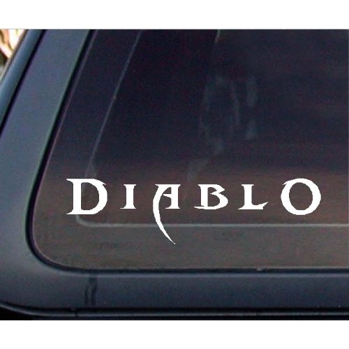 Blizzard Diablo 3 III Car Decal / Sticker - White | Shopee Philippines