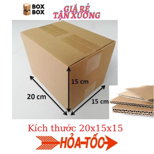 Combo of 50 carton boxes with paperboard packaging size 20X15X15 Cheap ...