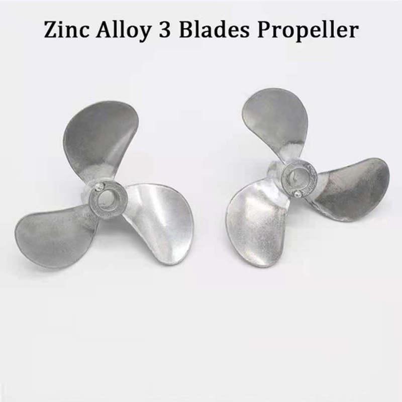 Zinc Alloy 3 Blades Propeller High Hardness 32/36/40/44/48mm Diameter ...