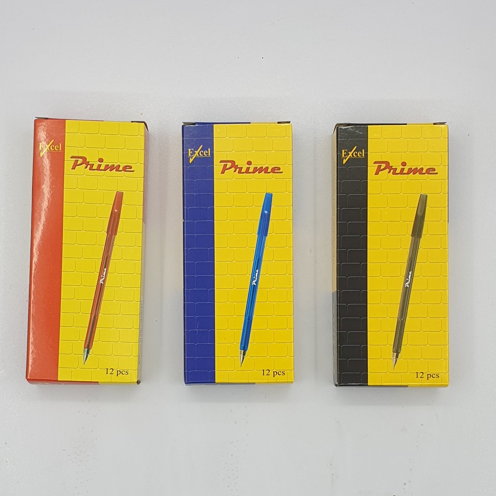 Excel Prime Ballpen (12 pieces) | Shopee Philippines