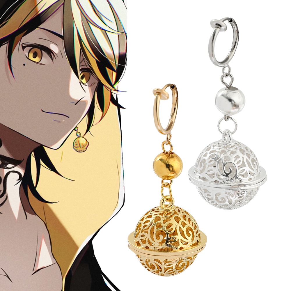 Anime Tokyo Revengers Kazutora Hanemiya Earrings Hollow Ball Pendant ...