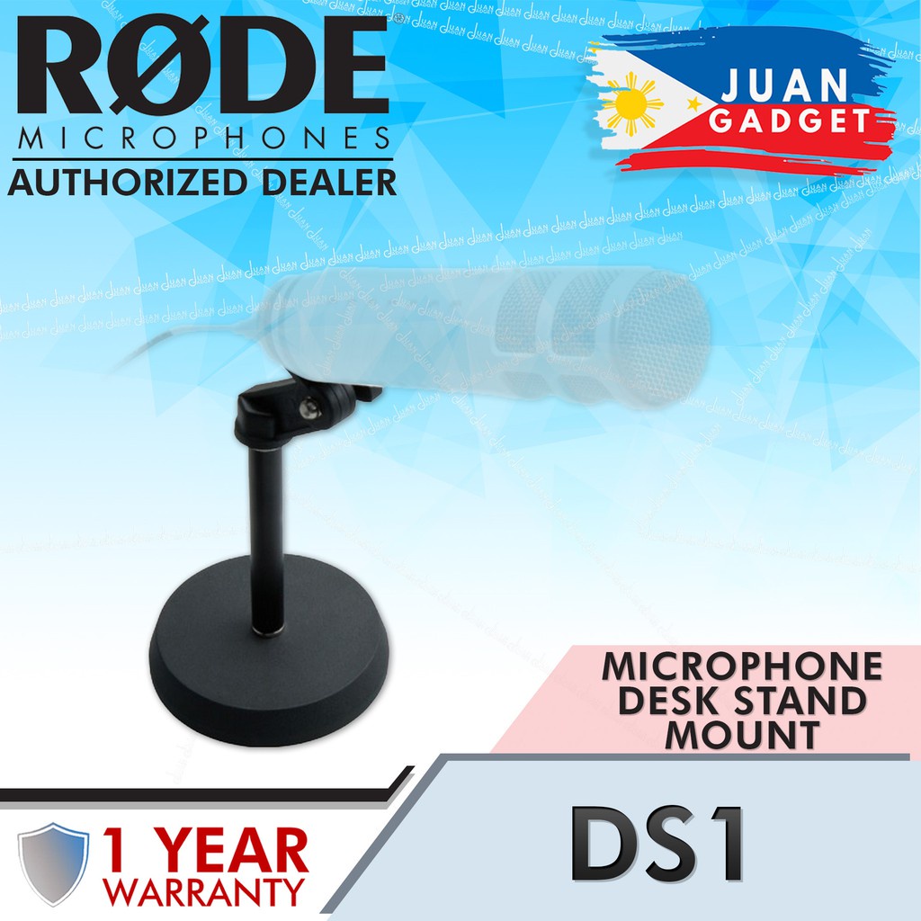 Rode DS1 Microphone Desk Table Top Mic Stand | JG Superstore by Juan ...