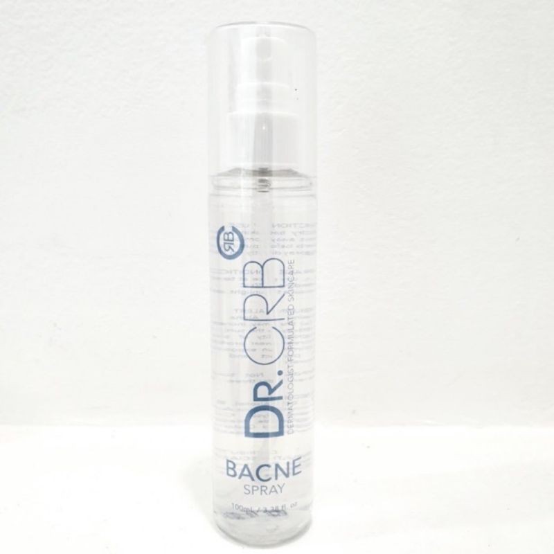 Dr. CRB Bacne Spray 100ml (EXP 11-30-2024) Anti-acne anti bacne ...