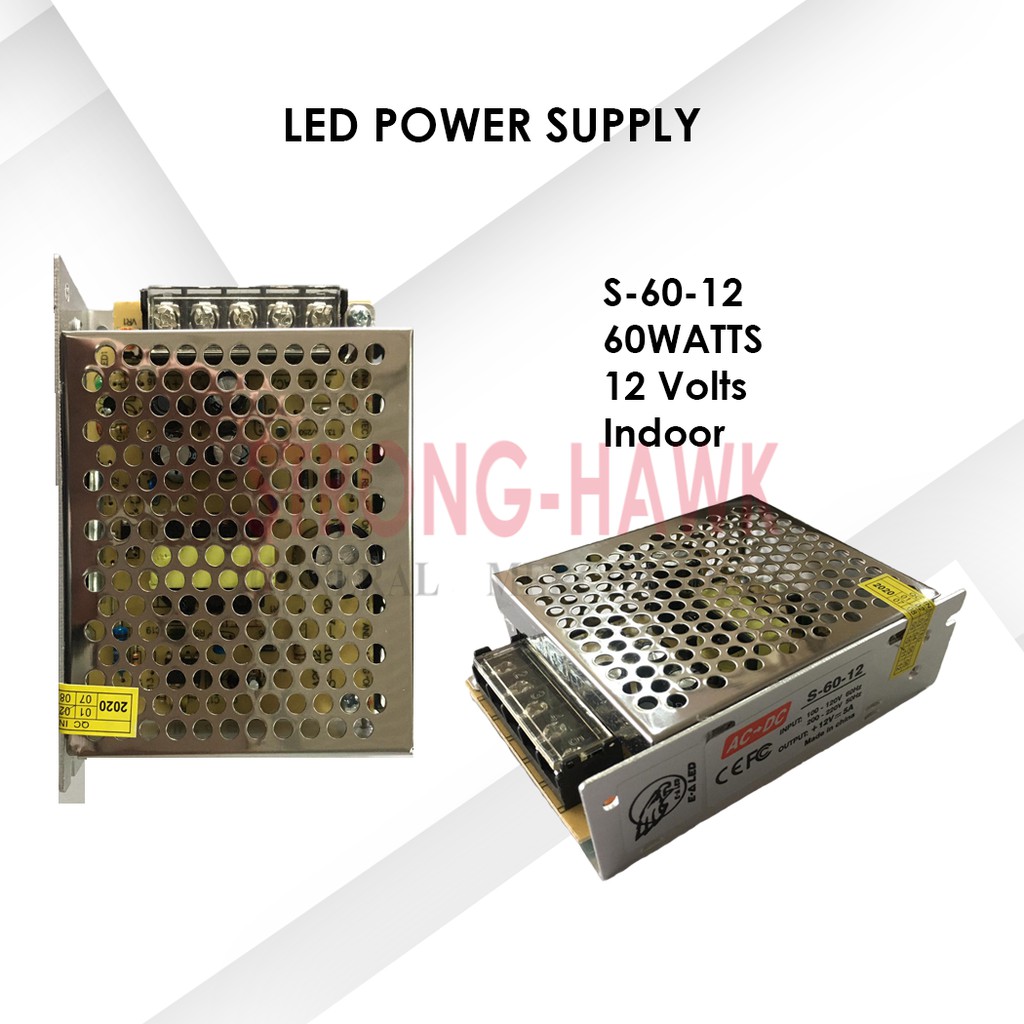 POWER SUPPLY FOR LED SIGNAGE (INDOOR) | Shopee Philippines