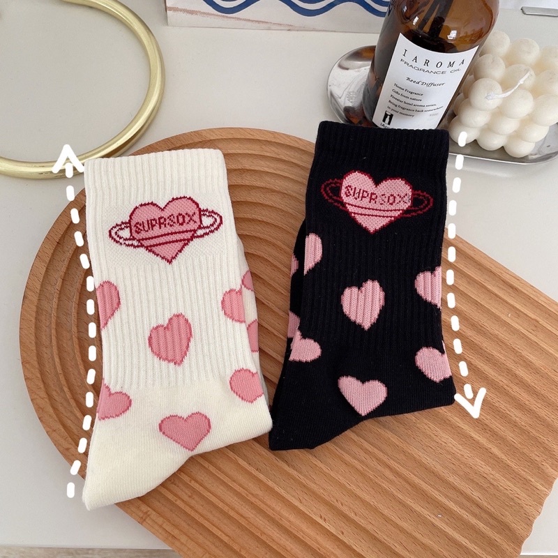 Ankle Socks Korean Heart Shaped | Shopee Philippines