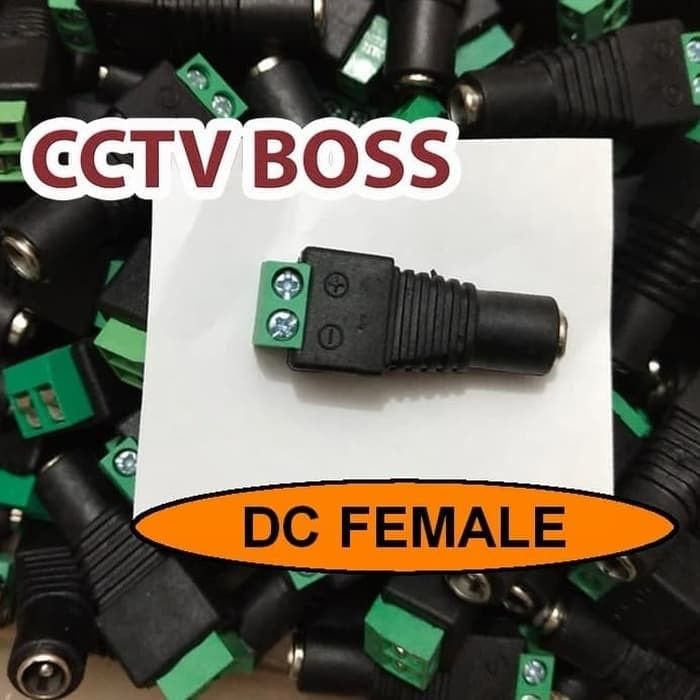 Good DC FEMALE Socket/JACK For CCTV Camera | Shopee Philippines