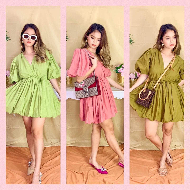 PBC SASSY DRESS (Fabric: Ramie Linen) | Shopee Philippines