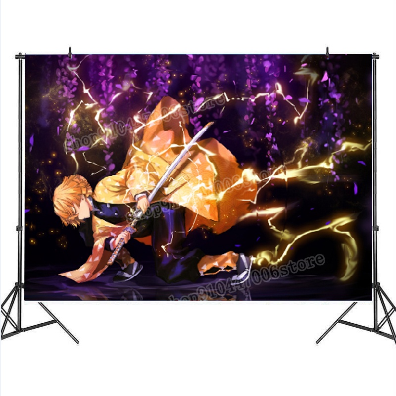 Demon Slayer 150*210CM party backdrop decorations party decoration ...