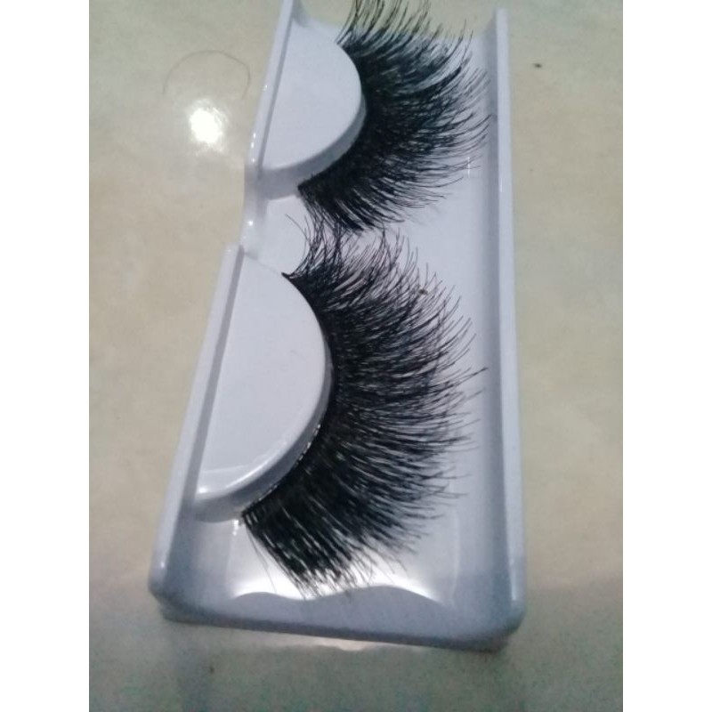 MATA 3D FAKE EYELASH DOZENS NATURAL CODE RPTN 3D MEDIUM SIZE || 12 ...