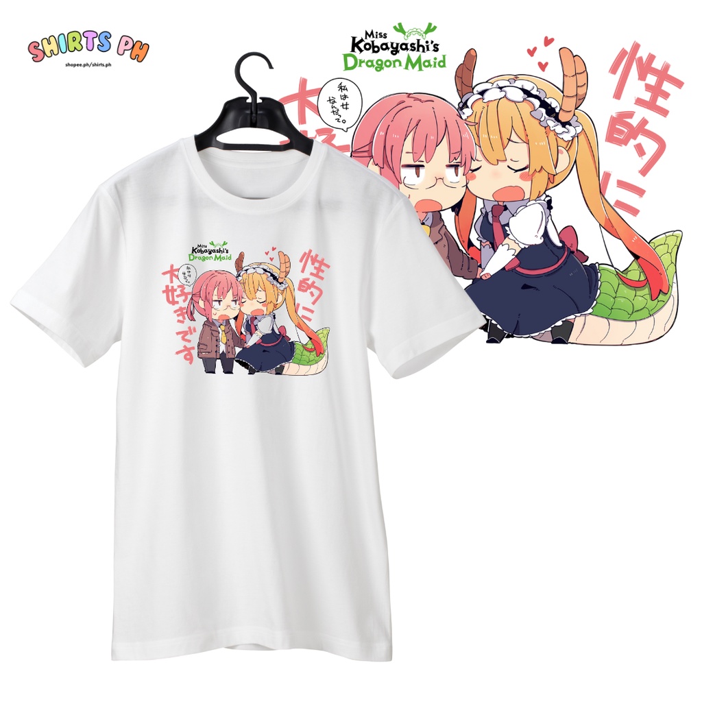 Miss Kobayashi's Dragon Maid Chibi Anime Tshirt | Shirts.PH | Shopee ...