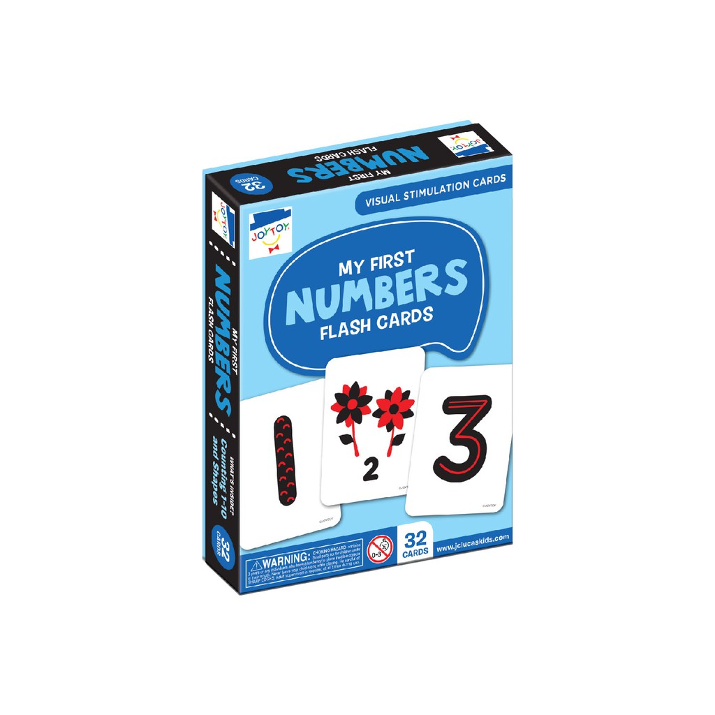JOYTOY My First Numbers Flash Cards | Shopee Philippines