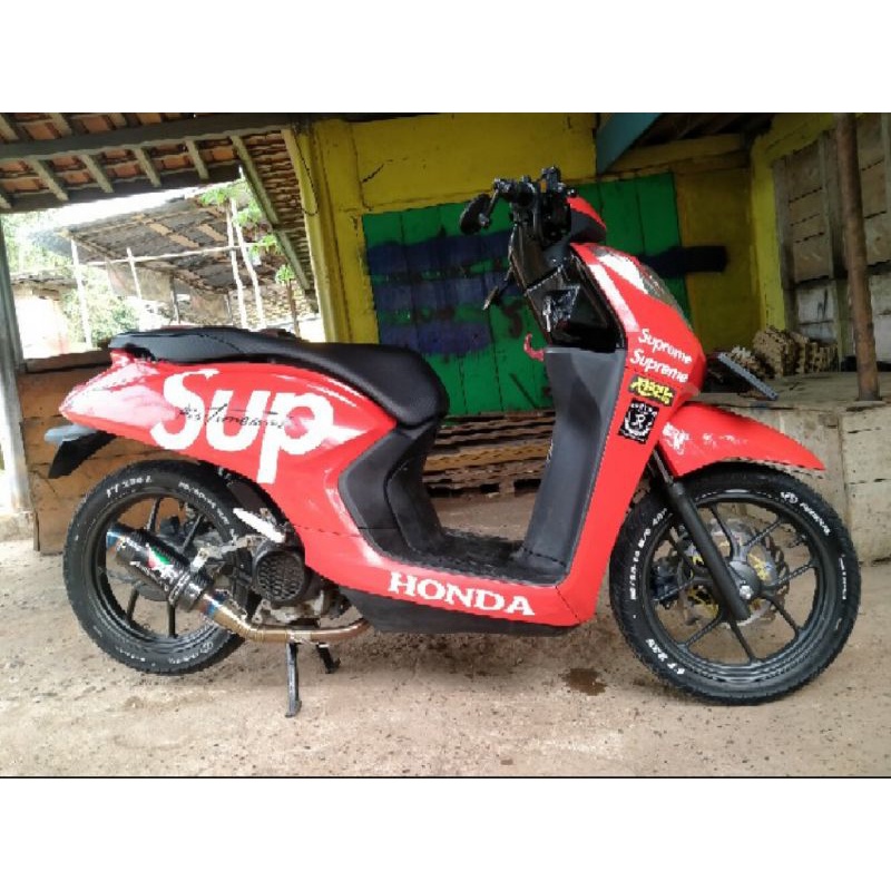 HONDA GENIO Racing Exhaust Neck inlet 50/38 free laser Name YAMAHA ...