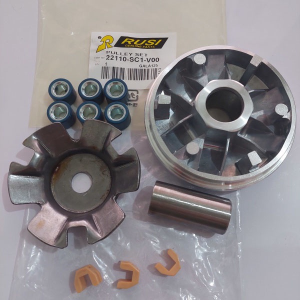 Rusi Gala 125 / GY6 125 DRIVE PULLEY SET 22110-SC1-V00 - Genuine Parts ...