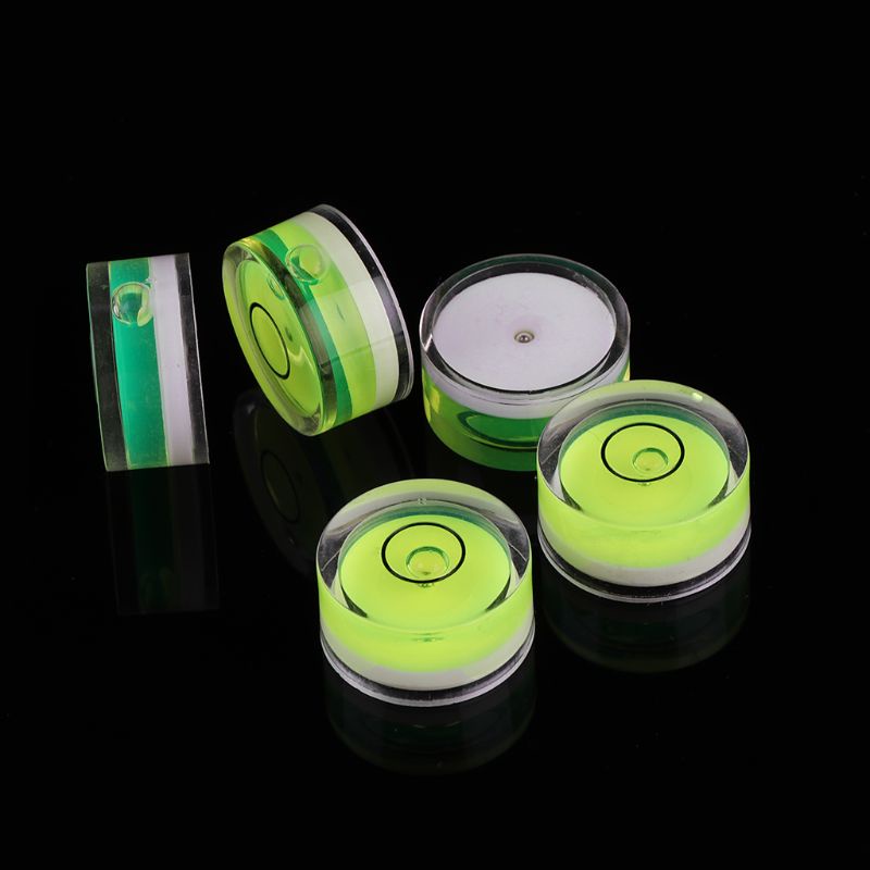 PCF* 5pcs Round Bubble Level Mini Spirit Level Bullseye Level ...