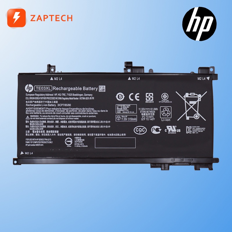 HP Pavilion Laptop Battery TE03XL for 15- BC407TX BC412UR BC418UR ...