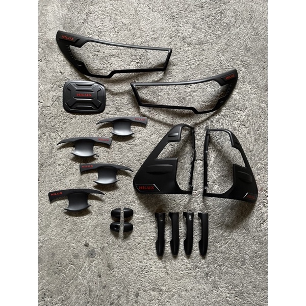 Toyota Hilux V Conquest 2021-2025 Garnish Set | Shopee Philippines