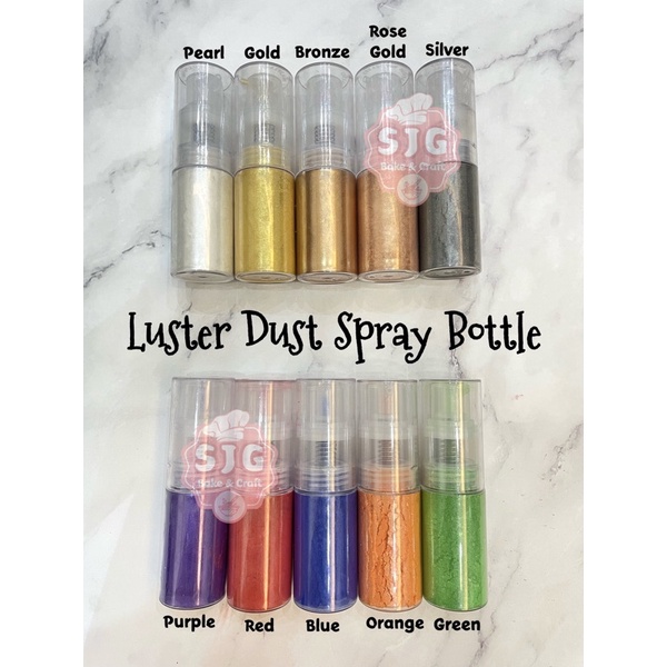 glitter luster dust spray pump decorative purpose | Shopee Philippines