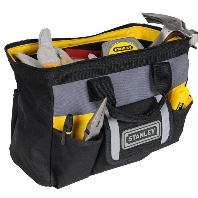 Stanley STST70574 12-Inch Tool Box with Soft Sided Tool Bag | Shopee ...