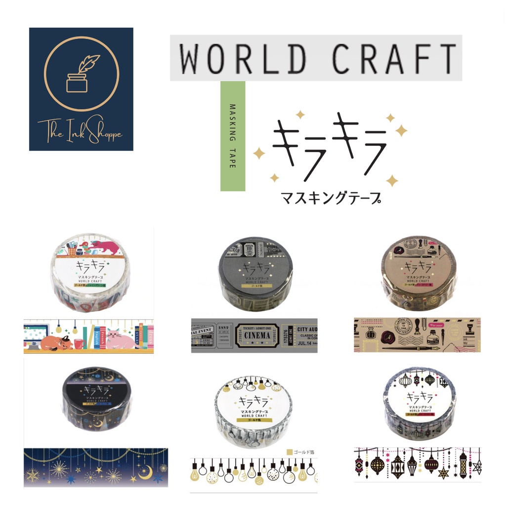World Craft Masking Tape 15mm FULL ROLL | Shopee Philippines