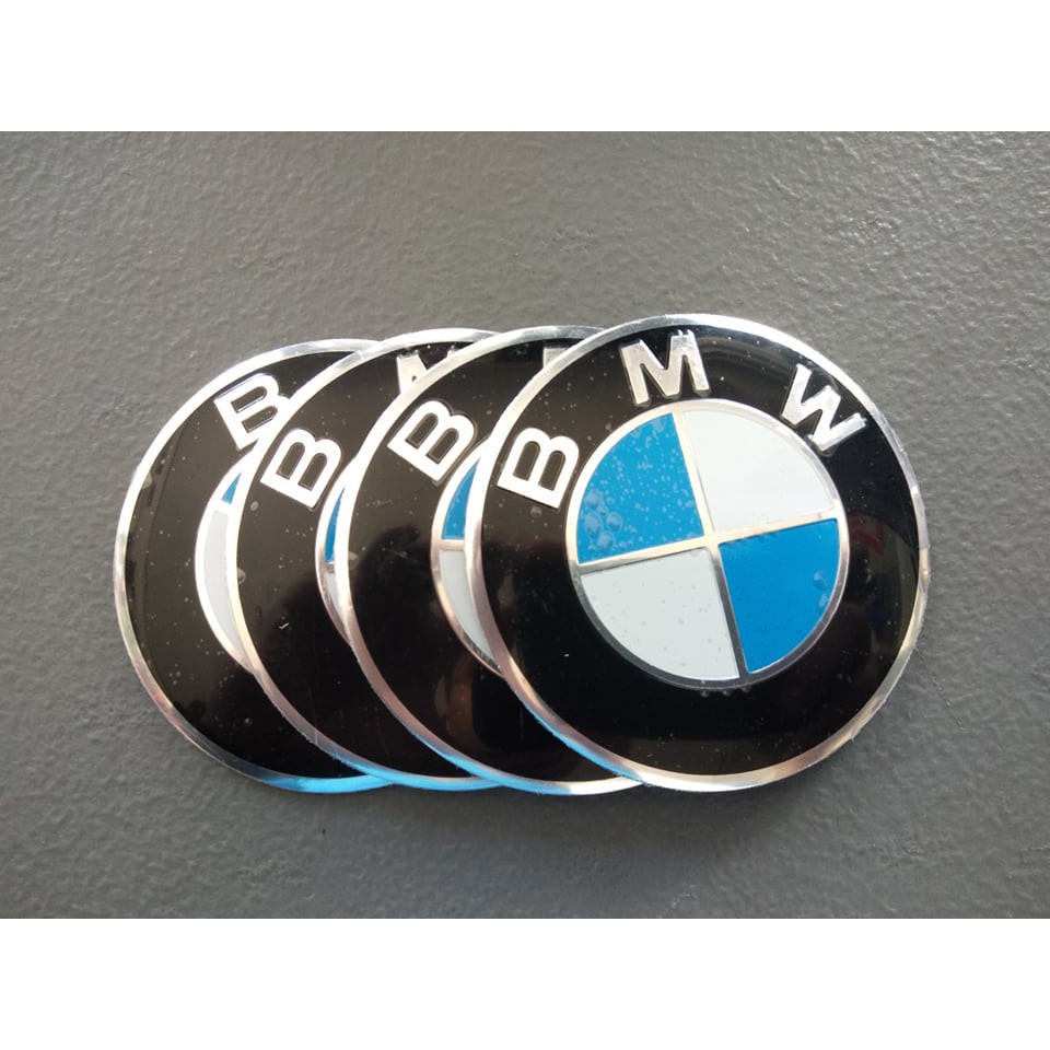 BMW Logo Center Cap Sticker 2.25" | Shopee Philippines