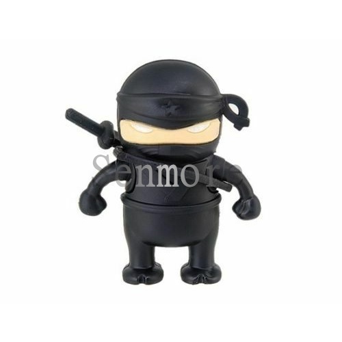 Pendrive 128 GB 64 GB 32 GB 16 GB 8 GB 1 GB Black Japanese Ninja ...