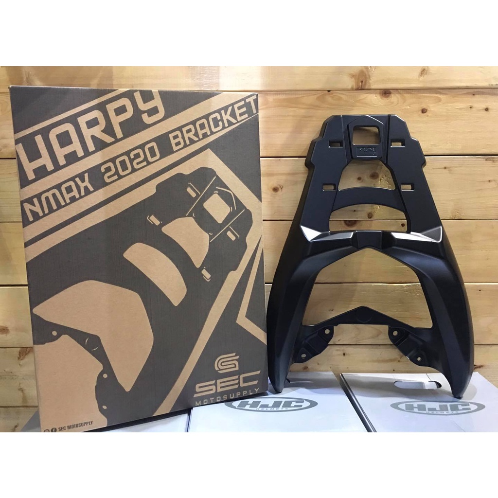 NMAX V2 V2.1 TOP BOX BRACKET Harpy SEC REAR CARRIER 4 Holes FOR GIVI ...