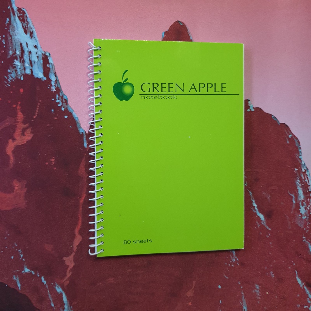 [FPS FAIRPRICESUPPLIES] GREEN APPLE NOTEBOOK | Shopee Philippines