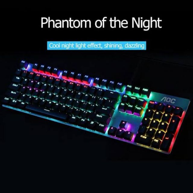 AOC GK410 Gaming Keyboard | Shopee Philippines