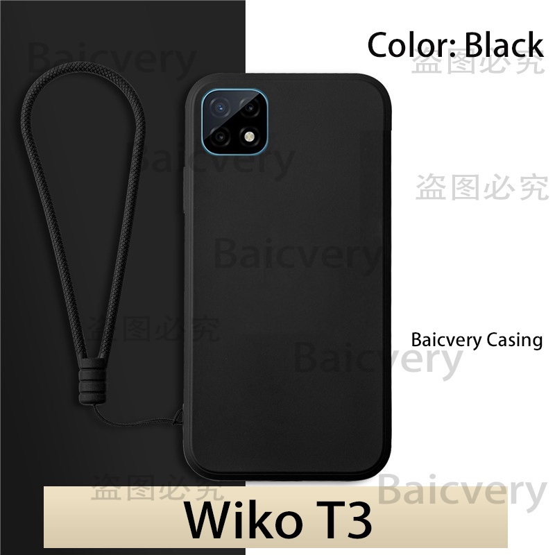 WIKO T3 Liquid Silicone Casing Protective Camera Cover Case with ...